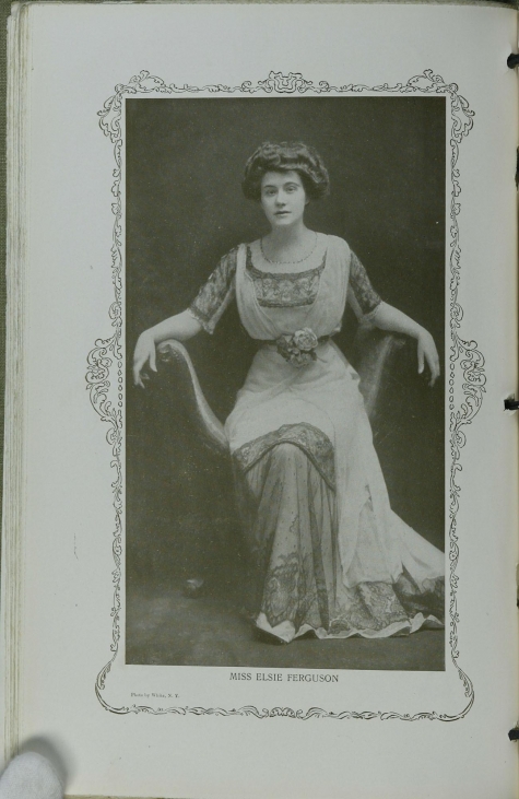 Miss Elsie Ferguson – The American Vaudeville Archive — Special Collections