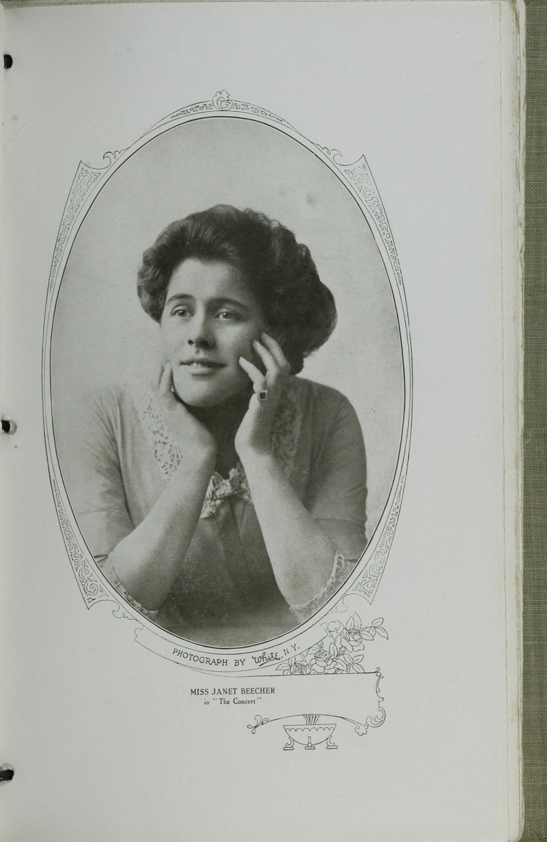 Miss Janet Beecher in “The Concert” – The American Vaudeville Archive ...