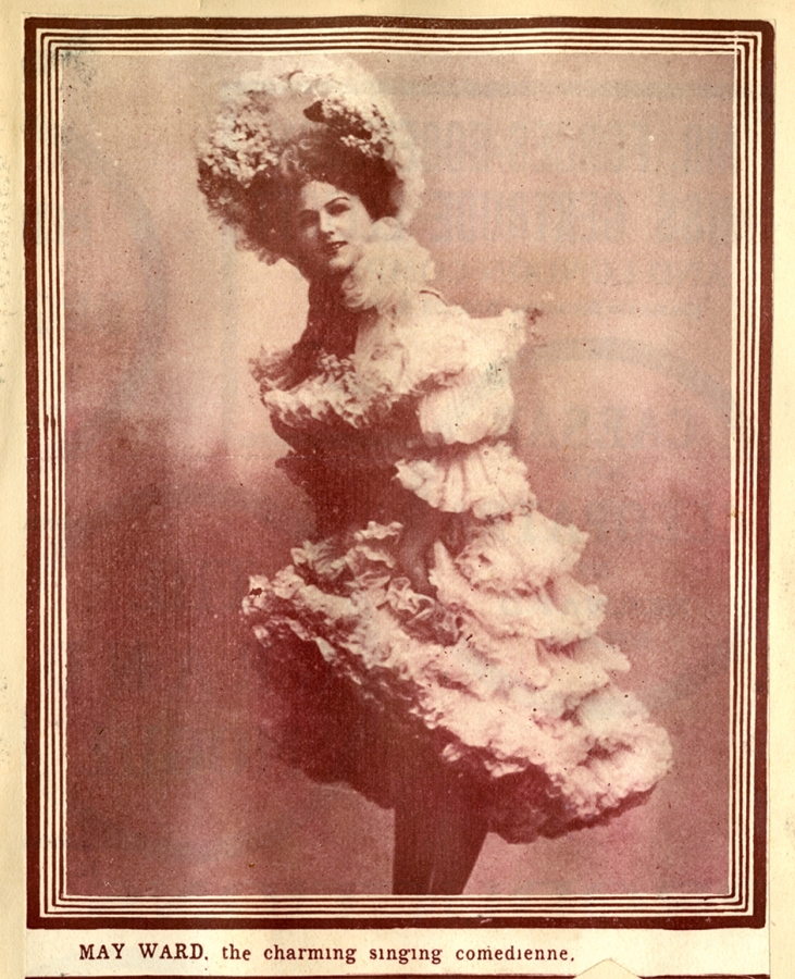 May Ward, the charming singing comedienne – The American Vaudeville ...