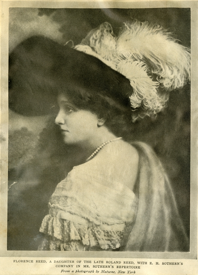 Florence Reed – The American Vaudeville Archive — Special Collections