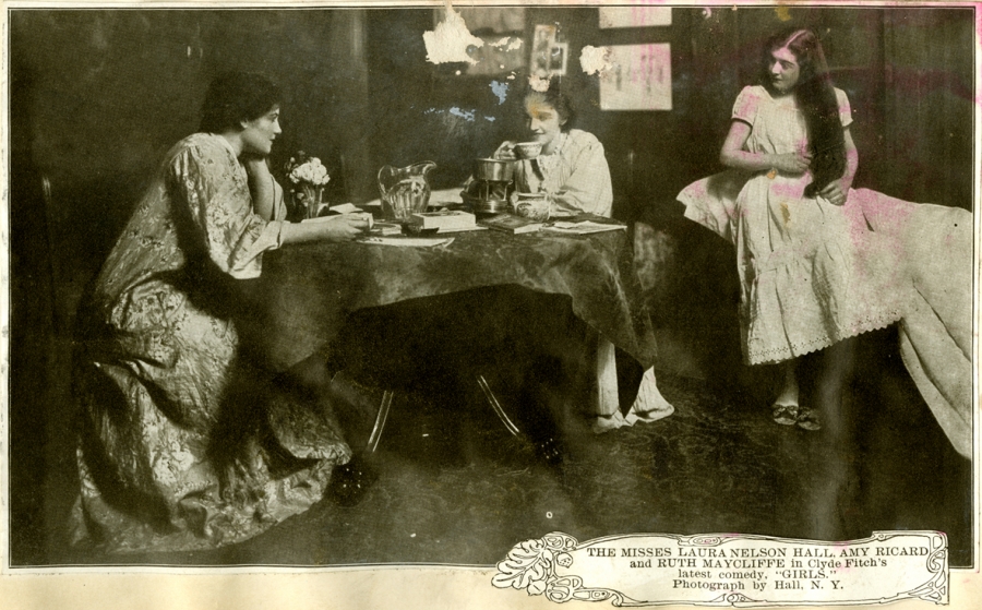 Female actresses in “Girls” – The American Vaudeville Archive — Special ...