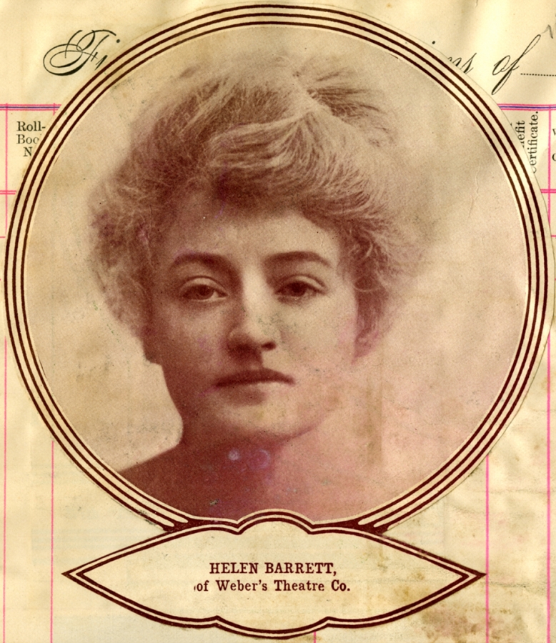 Helen Barrett – The American Vaudeville Archive — Special Collections