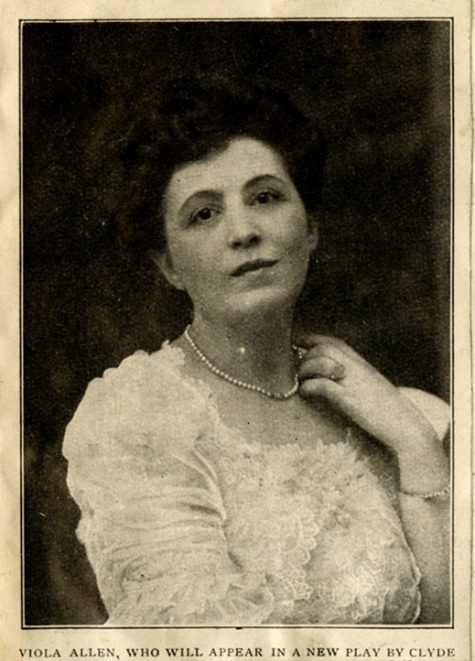 Viola Allen – The American Vaudeville Archive — Special Collections